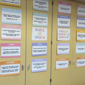 Groovy Retro Bulletin Board Letters, Letter Clipart, Printable Bulletin ...