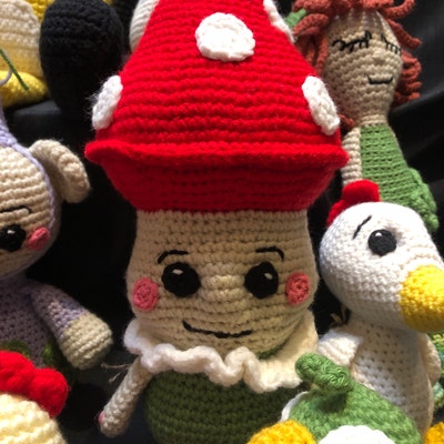 The Harley Quinn Pig comic Version Crochet Amigrurumi Doll - Etsy