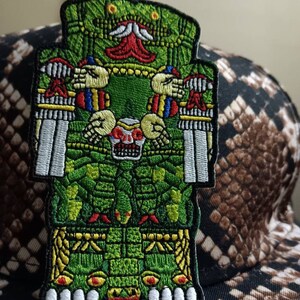 Tlaloc Aztec Dance Rattle, 12, Ayoyotes, Sonajera, Shaker, Pagan God ...