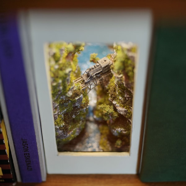 Diorama Lamp: Toad and Fireflies - Etsy