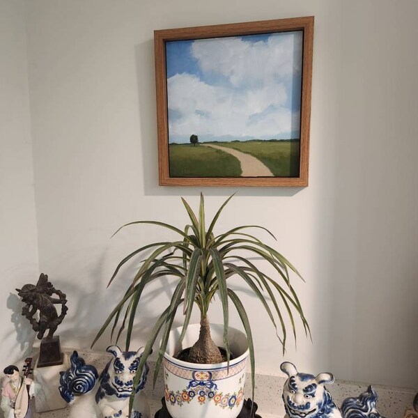 Original Jennifer Boswell 12x12 Orange Tree Unique Original Oil ...