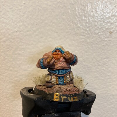 Dwarf Monk Miniature for Dungeons & Dragons, Tabletop RPG - Etsy