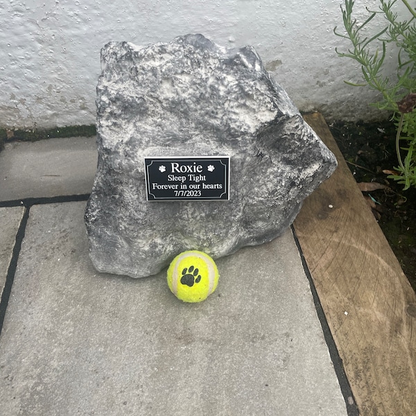 Human Rock Ashes Urn for the Yard - Etsy