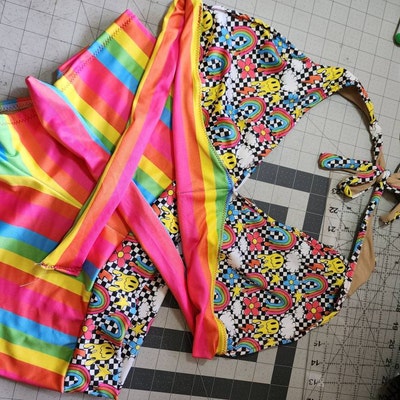 Swimsuit Pattern Reversible Bikini Bottoms Sewing Pattern PDF Sizes XS ...