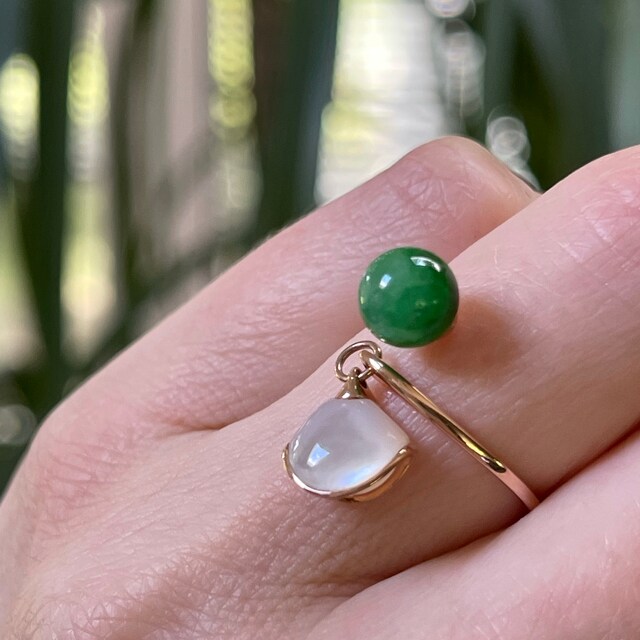 Hand crafted natural jadeite jewellery by GranskyJewellery on Etsy