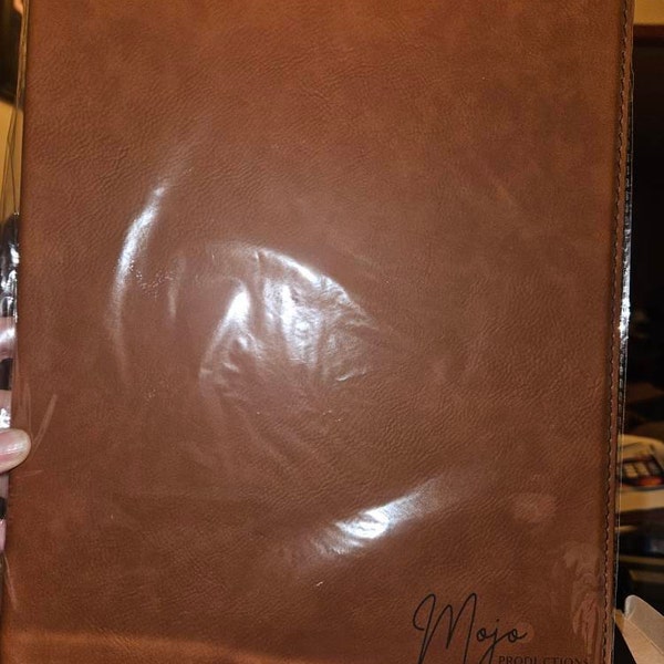 Leather Portfolio, Leather Padfolio, Personalized Leather Portfolio ...