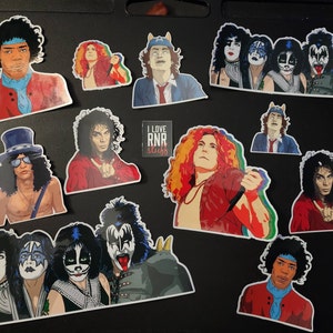 Kiss Sticker Birthday Gift / Gene Simmons Sticker / Classic Rock ...