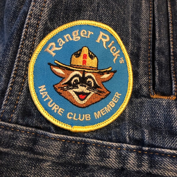 Ranger Rick's Nature Club Embroidered Patch, Outdoor Club - Etsy