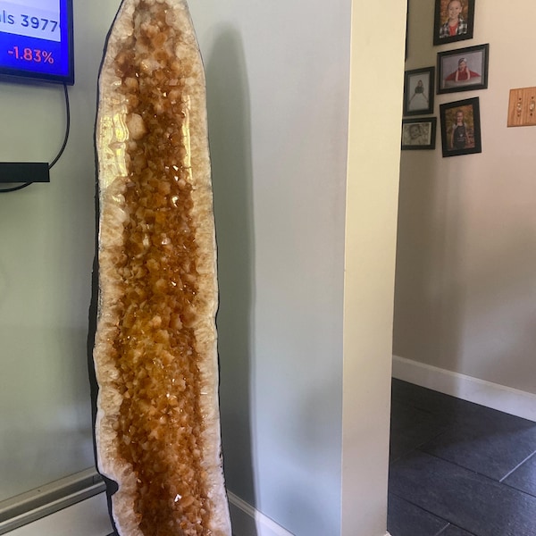 36” Tall GIANT Citrine Cathedral Big Crystal Geode - Etsy