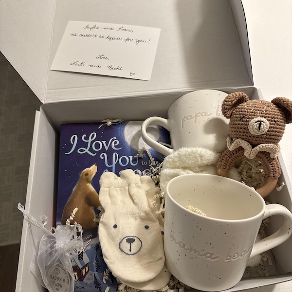 New Parents Gift Box, Gender Neutral Gift, New Parent Care Package, New ...