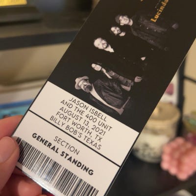 Physical Ticket Custom Personalized Laminated Concert Event Ticket ...