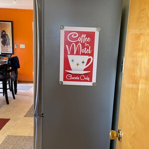 Mid Century Modern Kitchen Wall Art Print, Retro Coffee Pots ...