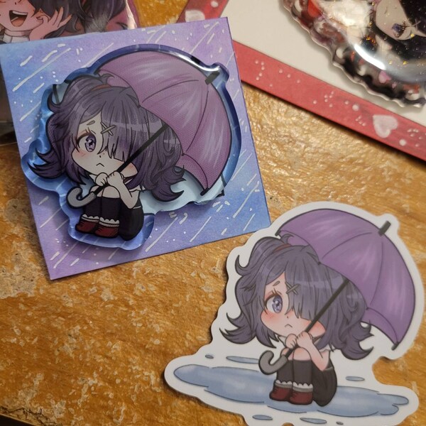 Needy Streamer Overload Buttom Pins ame/kangel - Etsy