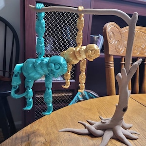 Cute Flexi Print-in-place Sloth STL File for 3D Printing Now With 3MF ...