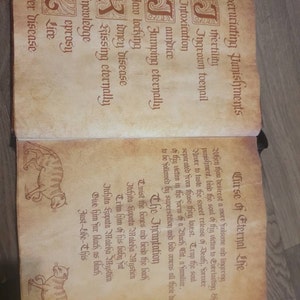 Halloweentown Inspired Spell Book Pages. - Etsy