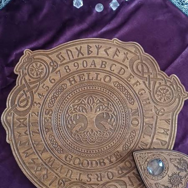 Ouija Board "celtic Spirit" -- Occult Paganism Wicca Divination ...