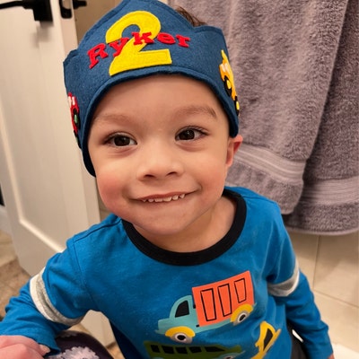 Birthday Felt Crown Bugs Insects Bug Party Personalized - Etsy