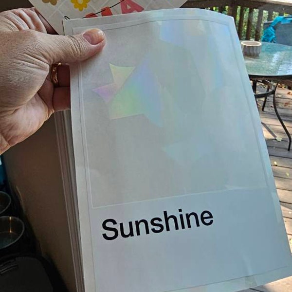 Sunshine Suncatcher | Sun Catcher Window Sticker | Rainbow Maker Window ...