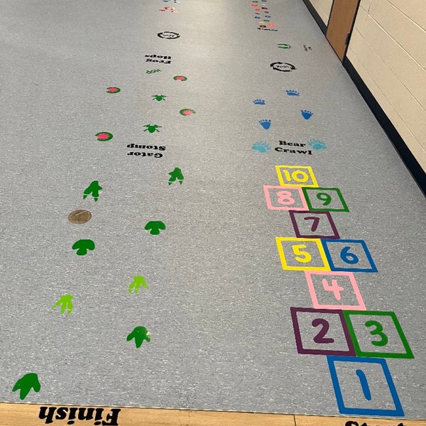 Sensory Path SVG BUNDLE, Sensory Pathway, Sensory Walk Svg, Movement ...