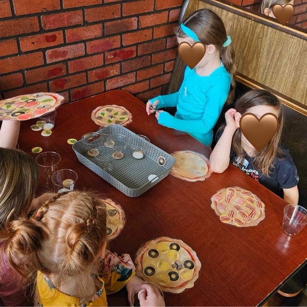 Build A Pizza, Pretend Play, Preschool Printable, Busy Book ...
