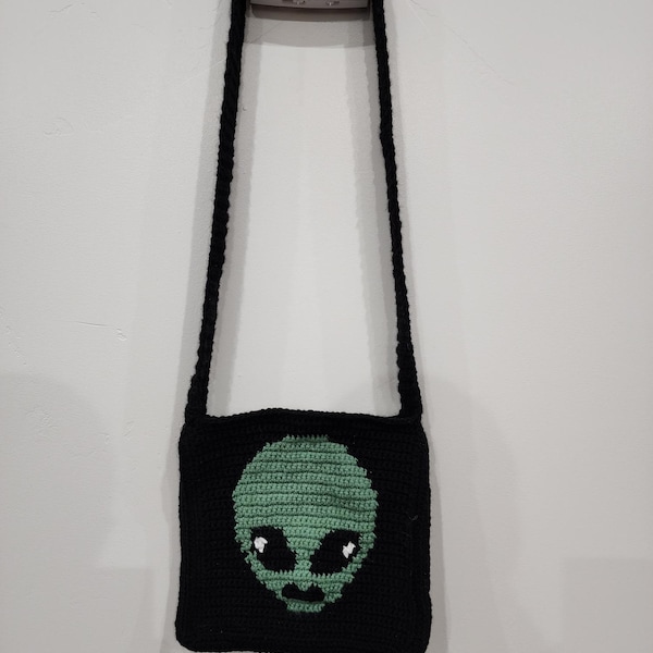 Alien Crochet Bag Pattern - Etsy