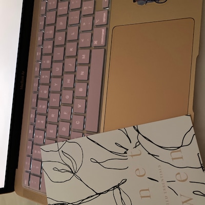 Pink Silicone Keyboard Cover, Tech Accessory, MacBook Pro Keyboard ...