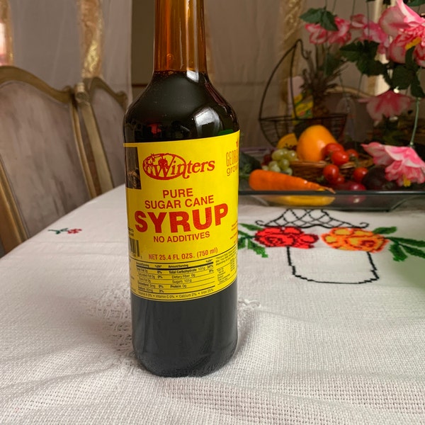 Winters Pure Sugar Cane Syrup - Etsy