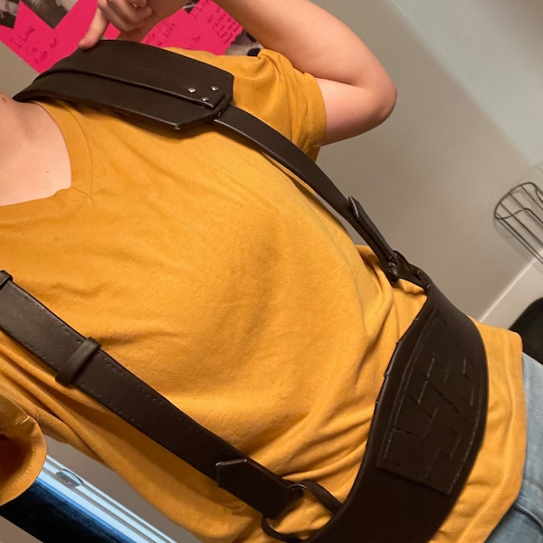 Cloud Strife Soldier Belt & Harness Pattern Final Fantasy 7 Cosplay - Etsy