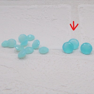 Watermelon Quartz 8x12mm Pear Faceted Cut Gemstone Water-melon - Etsy