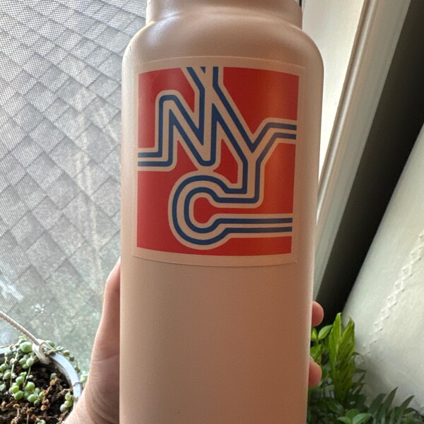 New York City NYC Subway Transit - High Quality Vinyl Decal Suitable ...