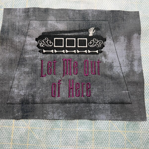 Cast Member Castle Name Tag Applique DIGITAL Embroidery Machine Design ...