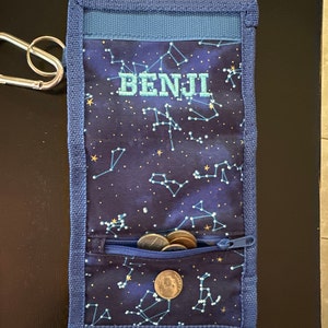 Personalized Girls Wallet, Girls First Wallet, Girls Wallet With Coin ...