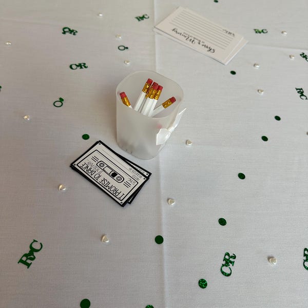 Personalised Engagement/wedding Confetti / Engagement Table Decor ...