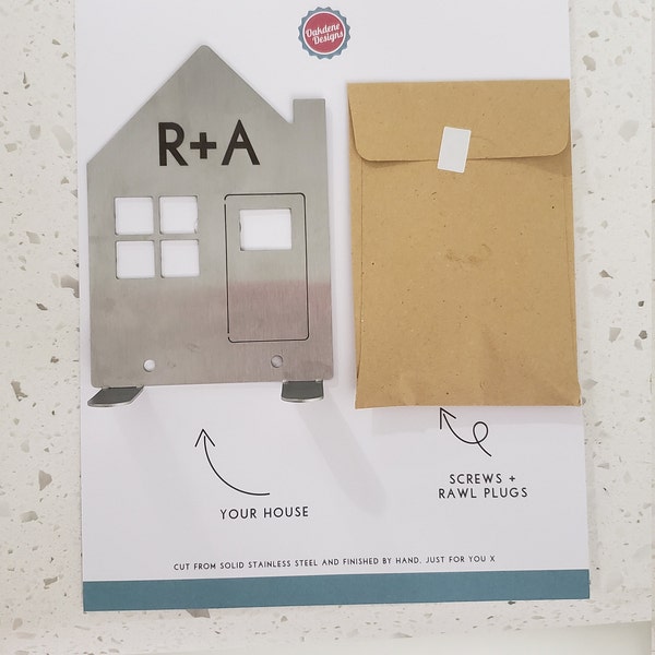 Personalised New Home Couples Key Holder - Etsy