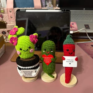 Handmade Crochet Mango-positive Vegetables,emotional Support Mango ...