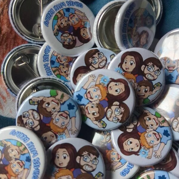 Custom Printed Badges - Lots of Sizes and Quantities - Any Text, Photo ...