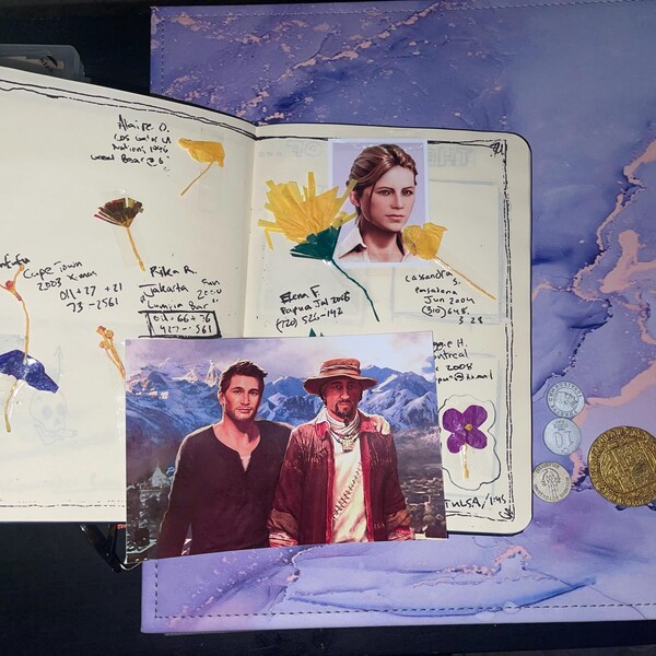 The Last of Us Ellie Diary Journal Complete All Drawings With ...