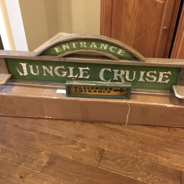 Jungle Cruise Sign - Etsy