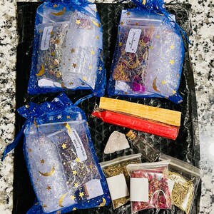 Healing Rejuvenate Restore Spell Kit Includes Flowers, Herbs, Crystals ...