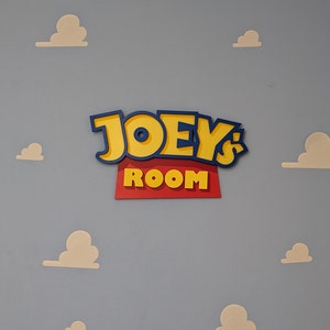 Toy Story Style Personalised Name Sign .. Any Name Made to Order - Etsy