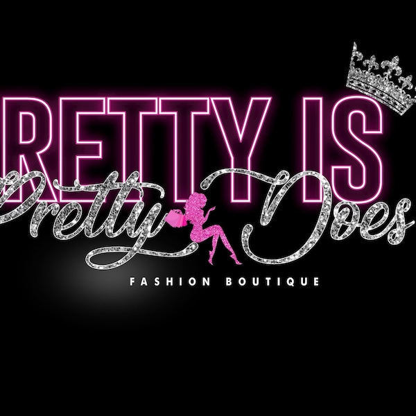 Boutique Logo, DIY Logo Design Template, Beauty Logo, Fashion Logo ...