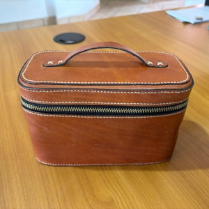 Leather Box Pattern Toiletry Bag Pattern Leather DIY Pdf Download ...