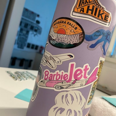 Watch Your Elbows and Knees Aviation Glossy Vinyl Sticker - Etsy