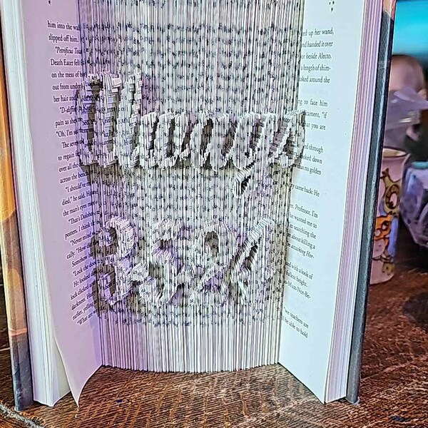 Book Folding Pattern - Alphabet Numbers Punctuation Cut and Fold ...
