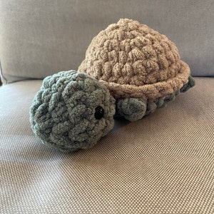 No-sew Turtle Crochet Pattern. No Sew Amigurumi Turtle. Mini Crochet ...