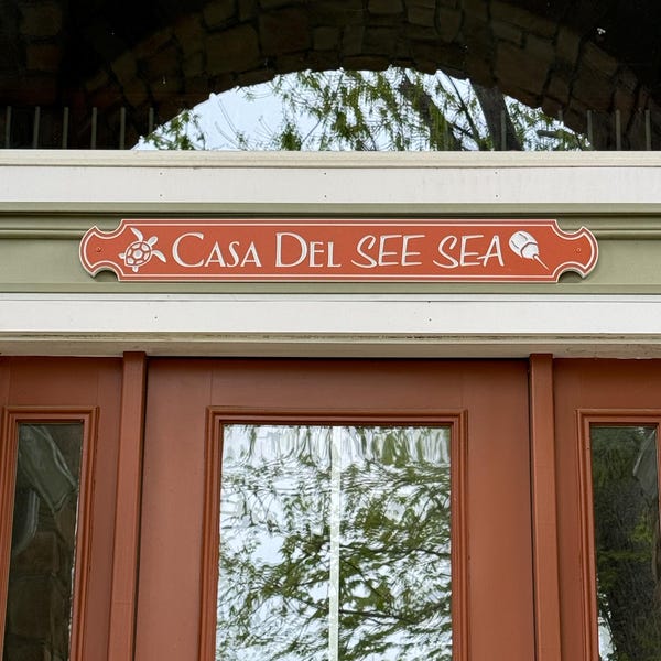 Personalized Custom PVC Sign for Your Beach Home Coastal Retreat ...