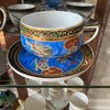 Gorgeous Dragon Head Tea Set, Japanese Hand Painted Porcelain, Eggshell ...