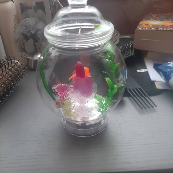 Fish-bowl Lamp: Goldfish Edition - Etsy UK