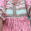 Hand Block Print Kurta Set With Dupatta/stole|indian Salwar Kameez ...