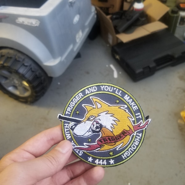 AC7: Skies Unknown, 'trigger', Military Morale Patch - Embroidered 2.0 ...